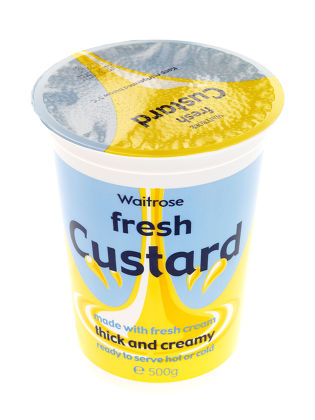 Waitrose Fresh Custard Editorial Stock Photo - Stock Image | Shutterstock