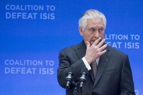 Rex Tillerson Haider Alabadi Editorial Stock Photo - Stock Image ...