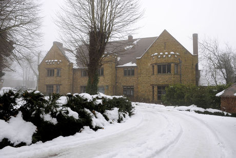Exterior Fawsley Little Hall Northamptonshire Britain Editorial Stock ...