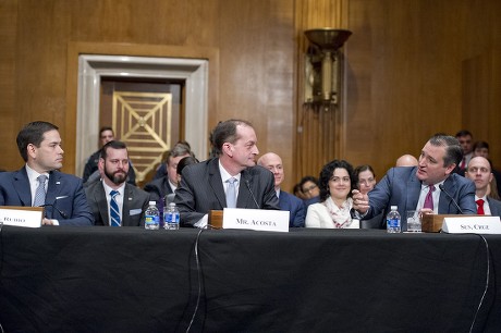 US Secretary of Labor nominee R. Alexander Acosta confirmation hearing ...
