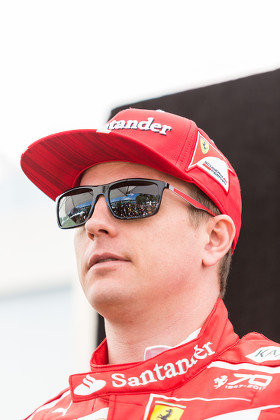 Kimi Raikkonen Finland Driving Scuderia Ferrari Editorial Stock Photo ...