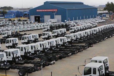 Isuzu?s heavy vehicles being assembled at the General Motors East ...