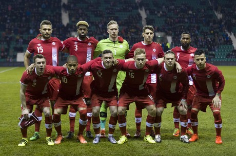 Canada Squad Team Group Before Kick Editorial Stock Photo - Stock Image ...