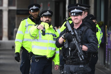 Armed Police Work Following 22 March Editorial Stock Photo - Stock ...
