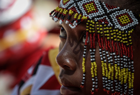 Indigenous Filipino Attends Kaamulan Festival Province Editorial Stock ...