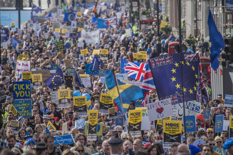 Unite Europe March Passes Out Club Editorial Stock Photo - Stock Image ...