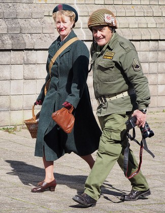 World War Ii Reenactors Wrvs Civil Editorial Stock Photo - Stock Image ...