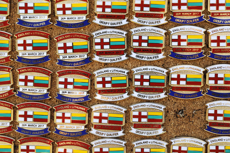 Pin Badges During 2018 Fifa World Editorial Stock Photo - Stock Image ...