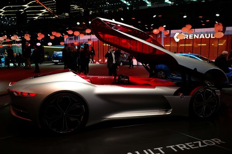 Renault Trezor Concept Editorial Stock Photo - Stock Image | Shutterstock