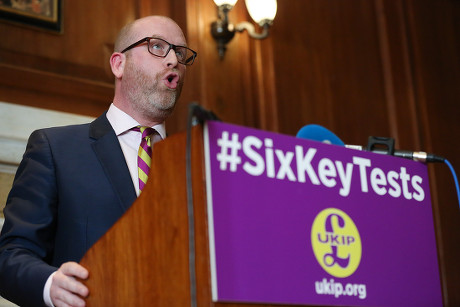 UKIP Brexit Speech, London, UK - 27 Mar 2017 Stock Pictures, Editorial ...