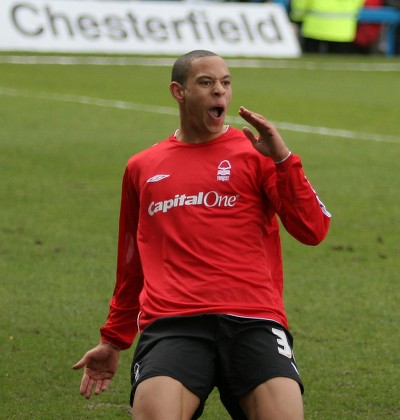 Nathan Tyson Nottingham Forest Celebrates His Editorial Stock Photo ...