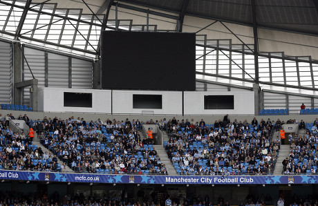 New Scoreboard Under Construction City Manchester Editorial Stock Photo ...