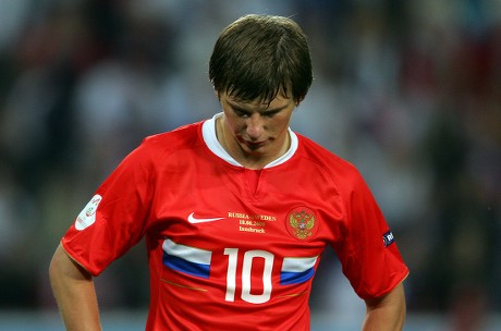 Andrei Arshavin Russia Looks Dejected Editorial Stock Photo - Stock ...