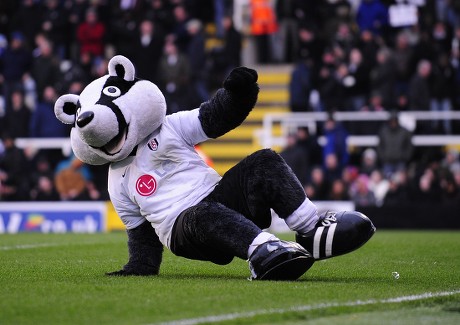 Fulham Mascot Billy Badger Breakdances Celebration Editorial Stock ...