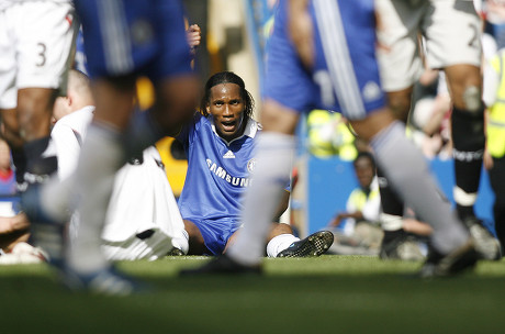 Frustrated Didier Drogba Chelsea Editorial Stock Photo - Stock Image ...