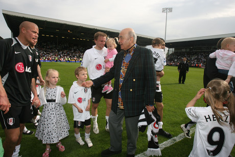 Fulham Chairman Mohamed Al Fayed Players Editorial Stock Photo - Stock ...