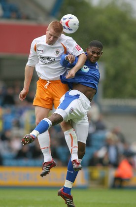 Keith Southern Blackpool Marvin Elliott Millwall Editorial Stock Photo ...