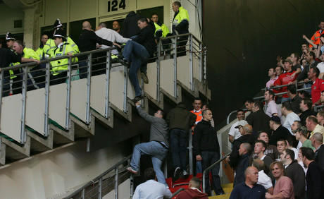 Germany Fans Wrong Section Stadium Climb Editorial Stock Photo - Stock ...