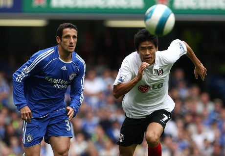 Claude Makelele Chelsea David Healy Fulham Editorial Stock Photo ...