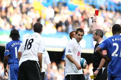 Didier Drogba Chelseais Sent Off By Editorial Stock Photo - Stock Image ...