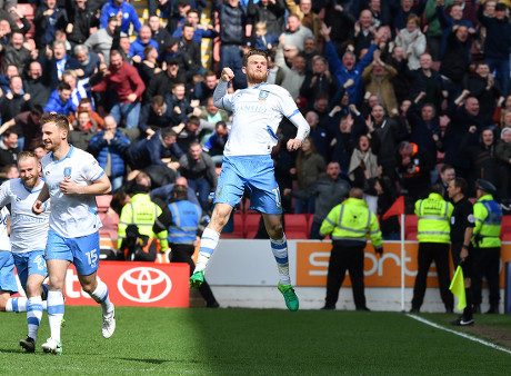Sheffield Wednesdays Sam Winnall Celebrates His Editorial Stock Photo ...