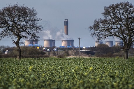 General View Eggborough Power Station Large Editorial Stock Photo ...