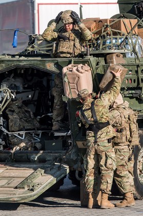 Us Soldiers North Atlantic Treaty Organization Editorial Stock Photo ...