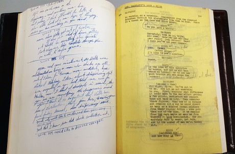 Steve Mcqueen Great Escape Script Editorial Stock Photo - Stock Image ...