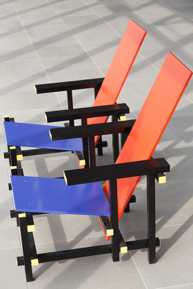 Red Blue Chair Designed By Gerrit Editorial Stock Photo - Stock Image ...