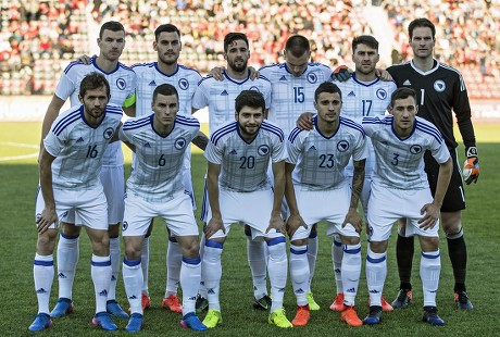 Starting Eleven Bosnia Herzegovina Poses Group Editorial Stock Photo ...