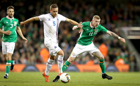 Republic Ireland Vs Iceland Irelands James Editorial Stock Photo ...