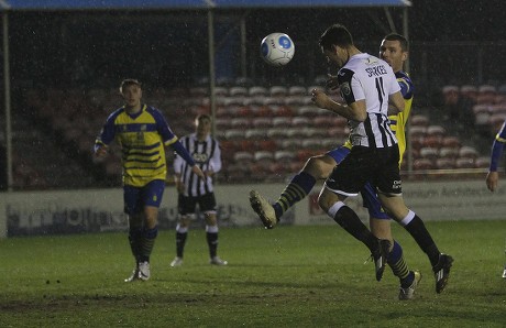 Goal Torquay Uniteds Dan Sparkes Nods Editorial Stock Photo - Stock ...