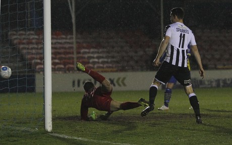 Goal Torquay Uniteds Dan Sparkes Nods Editorial Stock Photo - Stock ...