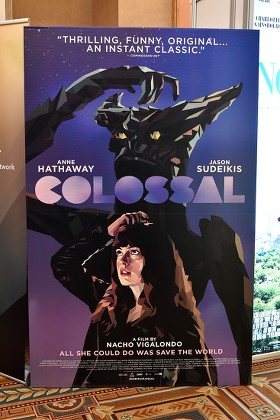 Colossal Movie Poster Atmosphere Editorial Stock Photo - Stock Image ...
