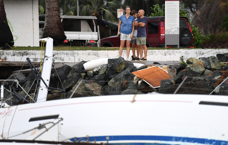 Cyclone Debbie aftermath, Airlie Beach, Australia - 29 Mar 2017 Stock ...