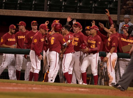 Los Angeles Ca Usc Baseball Team Editorial Stock Photo - Stock Image ...