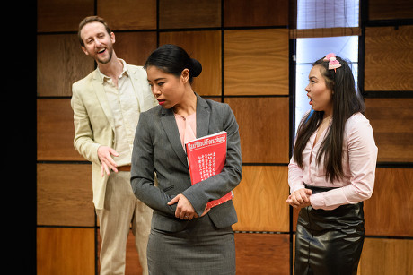 'Chinglish' play, Park Theatre, London, UK - 28 Mar 2017 Stock Pictures ...