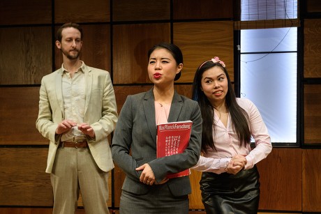 'Chinglish' play, Park Theatre, London, UK - 28 Mar 2017 Stock Pictures ...