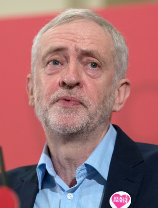 Jeremy Corbyn Speech On Human Rights Editorial Stock Photo - Stock ...