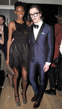 Birgit Cunningham Son Jack Nuttall Attending - Foto de stock de ...