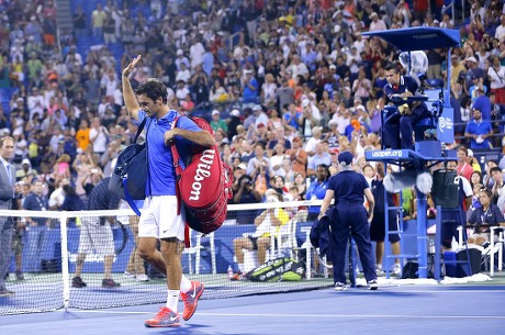 Roger Federer Switzerland Walks Off Court Editorial Stock Photo - Stock ...
