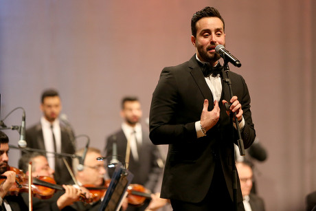 Lebanese Singer Saad Ramadan R Performs Editorial Stock Photo - Stock ...