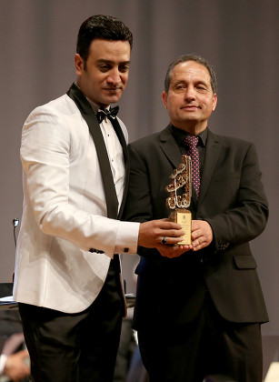 Egyptian Singer Ahmad Effat L Receive Editorial Stock Photo - Stock ...