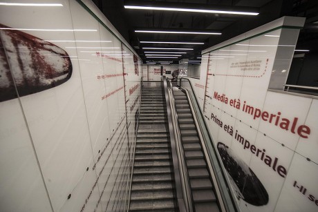 View Into Metro C Line Station Editorial Stock Photo - Stock Image ...
