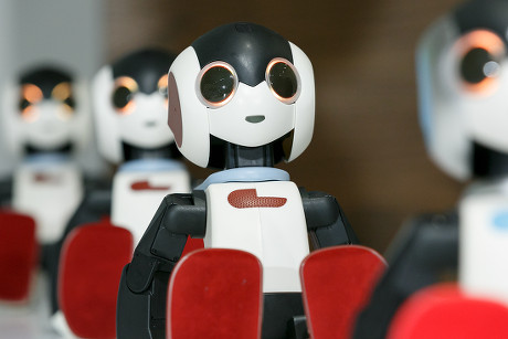 Robi Robots On Display During Media Editorial Stock Photo - Stock Image ...