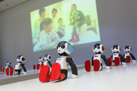 Robi Robots On Display During Media Editorial Stock Photo - Stock Image ...