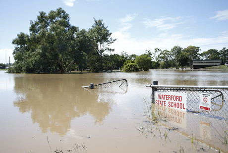 Waterford State School Premises Flooded South Editorial Stock Photo ...