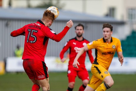 Sean Rigg Newport County Lewis Young Editorial Stock Photo - Stock ...
