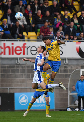Aman Verma Torquay United Challenges Ariel Editorial Stock Photo ...