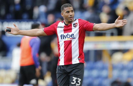 Exeter Citys Reuben Reid Celebrates Win Editorial Stock Photo - Stock ...